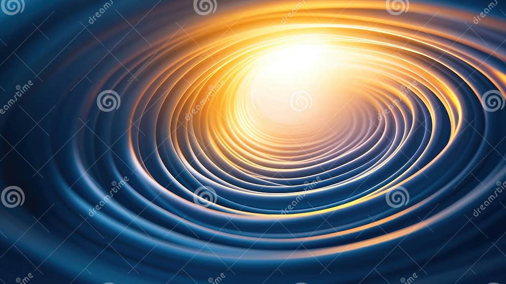 Swirling Vortex of Light and Shadow Creates a Mesmerizing Visual Effect ...