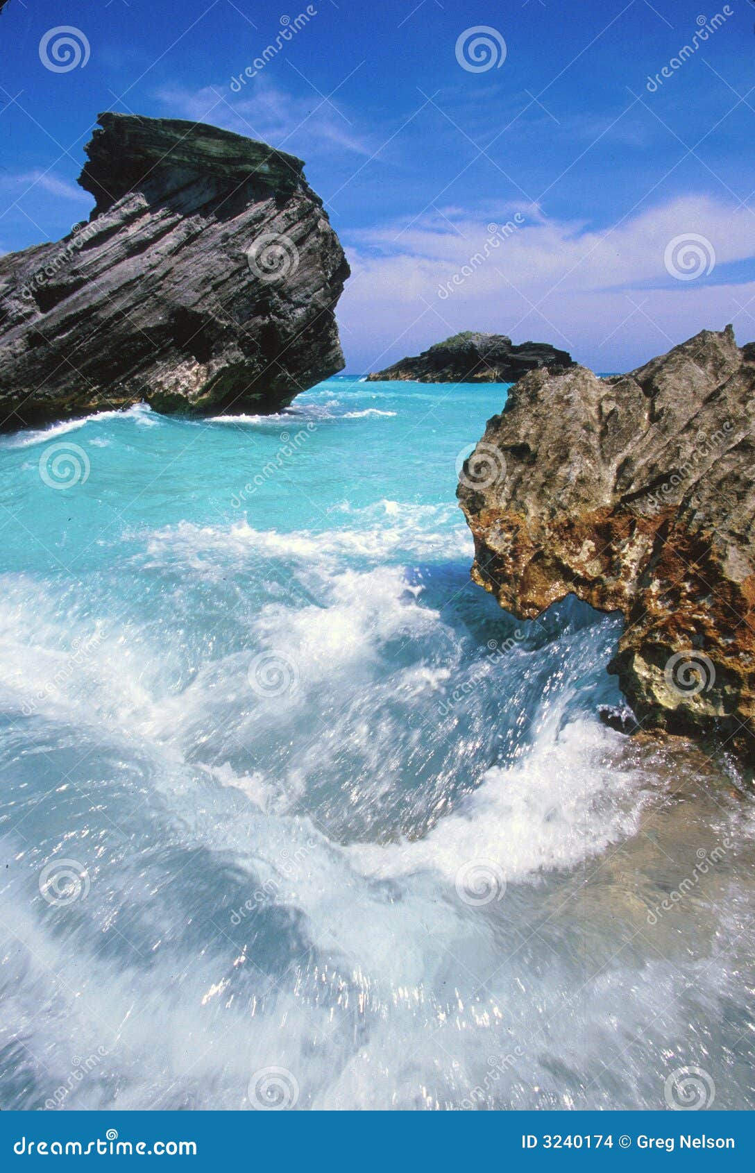 Swirling Water stock photo. Image of ocean, blue, tropical - 3240174