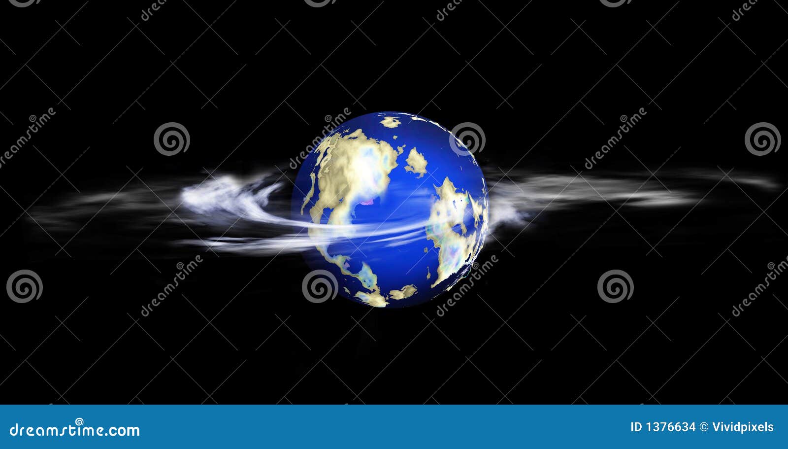 Swirling world stock illustration. Illustration of earth - 1376634