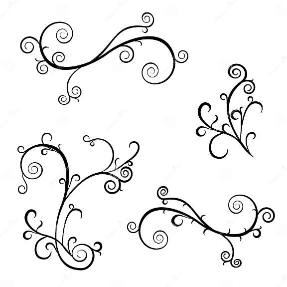 Swirls stock illustration. Illustration of elements, shape - 142837