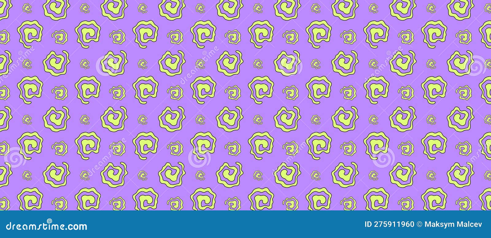 Swirls in Cartoon Comic Style. Twisted Goth Pattern Background. Goth ...