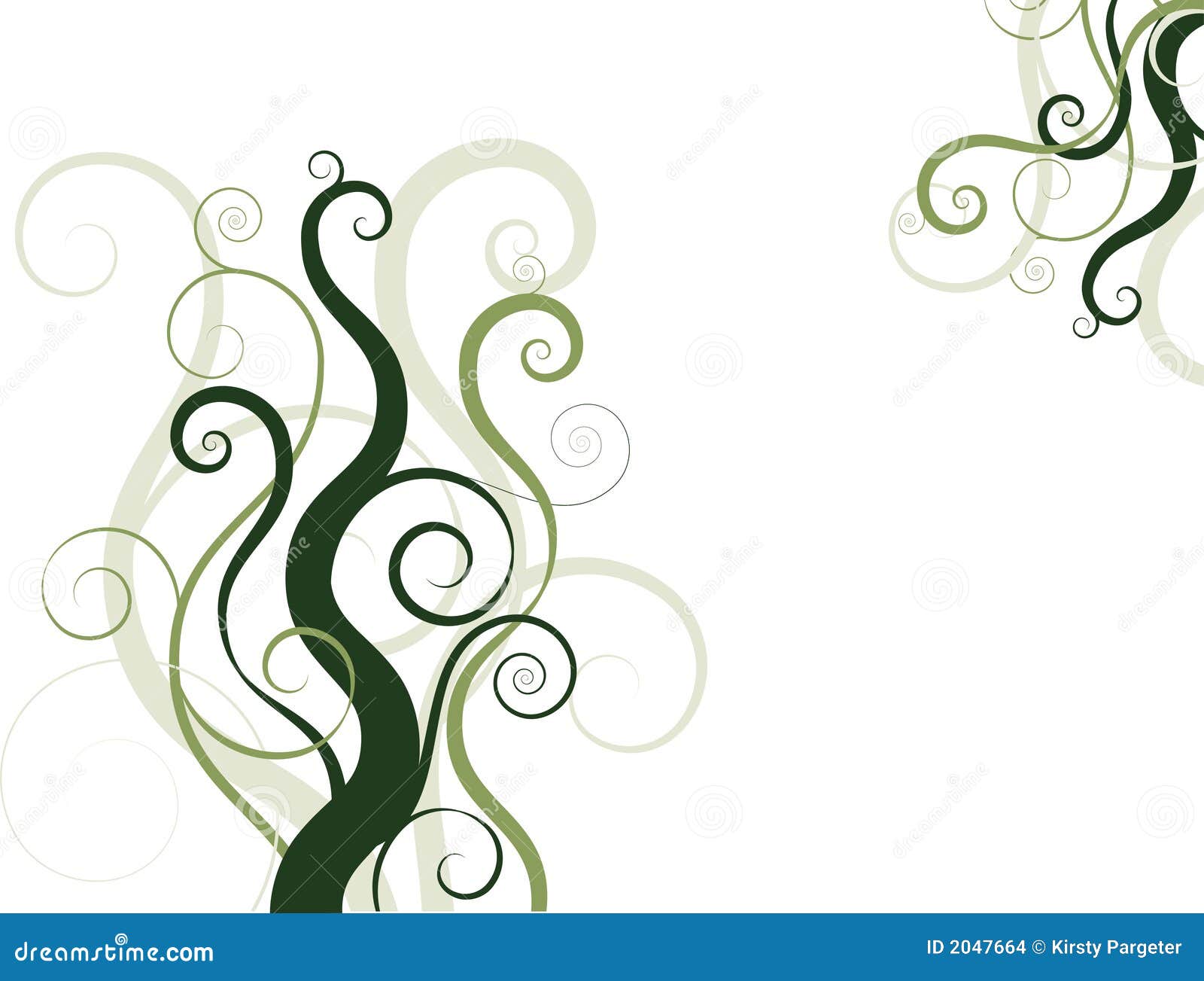 Swirls and curls stock vector. Illustration of abstract - 2047664