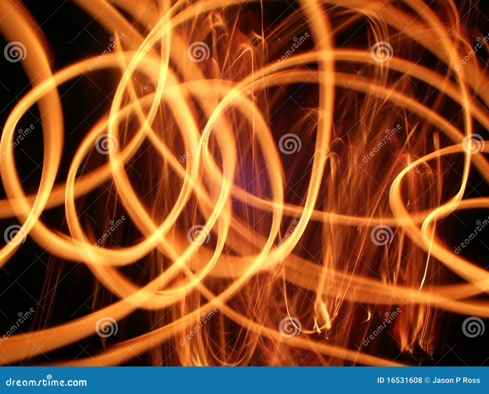 Swirls of Flame stock photo. Image of blaze, burning - 16531608