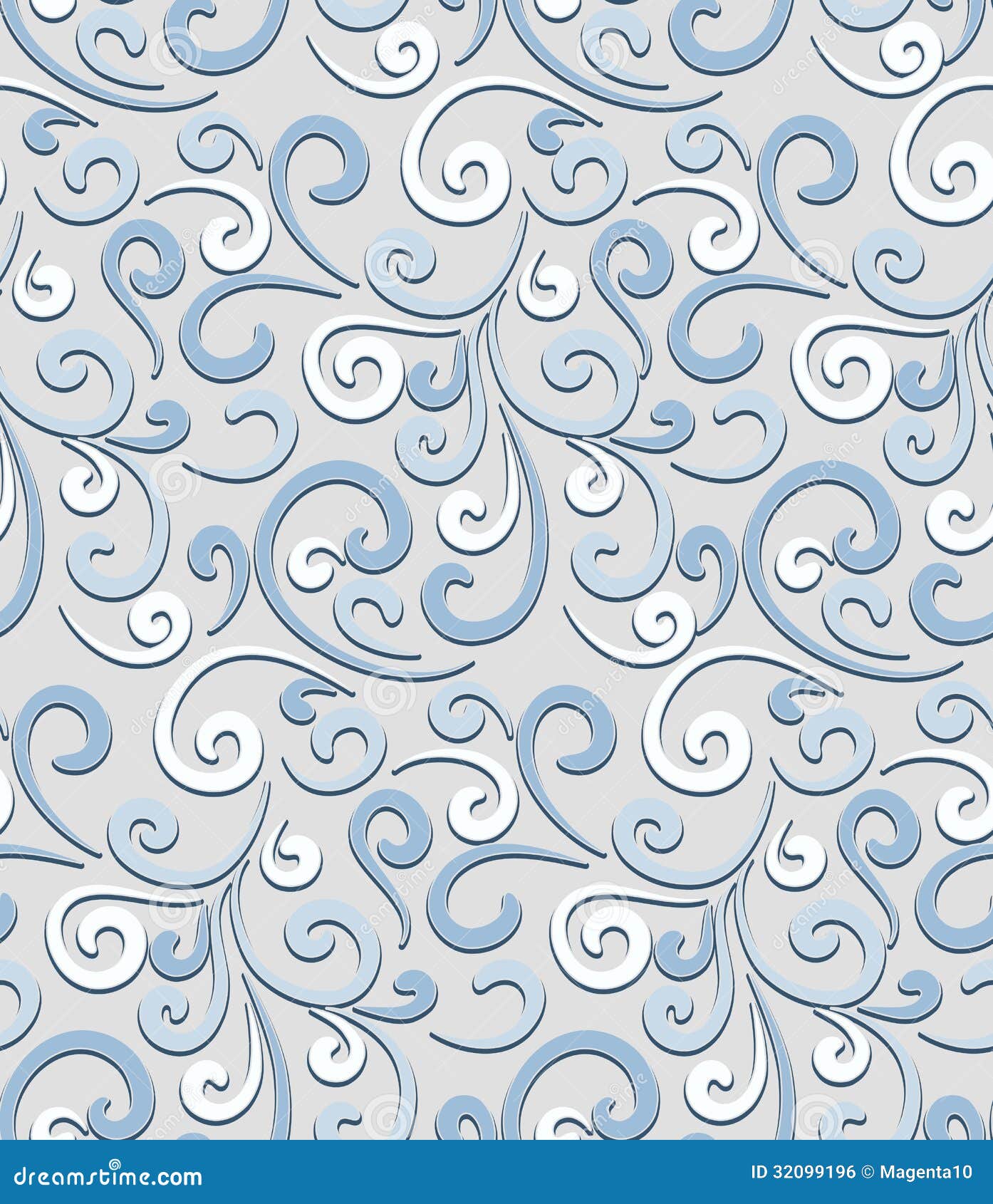 Swirls pattern stock vector. Illustration of decoration - 32099196