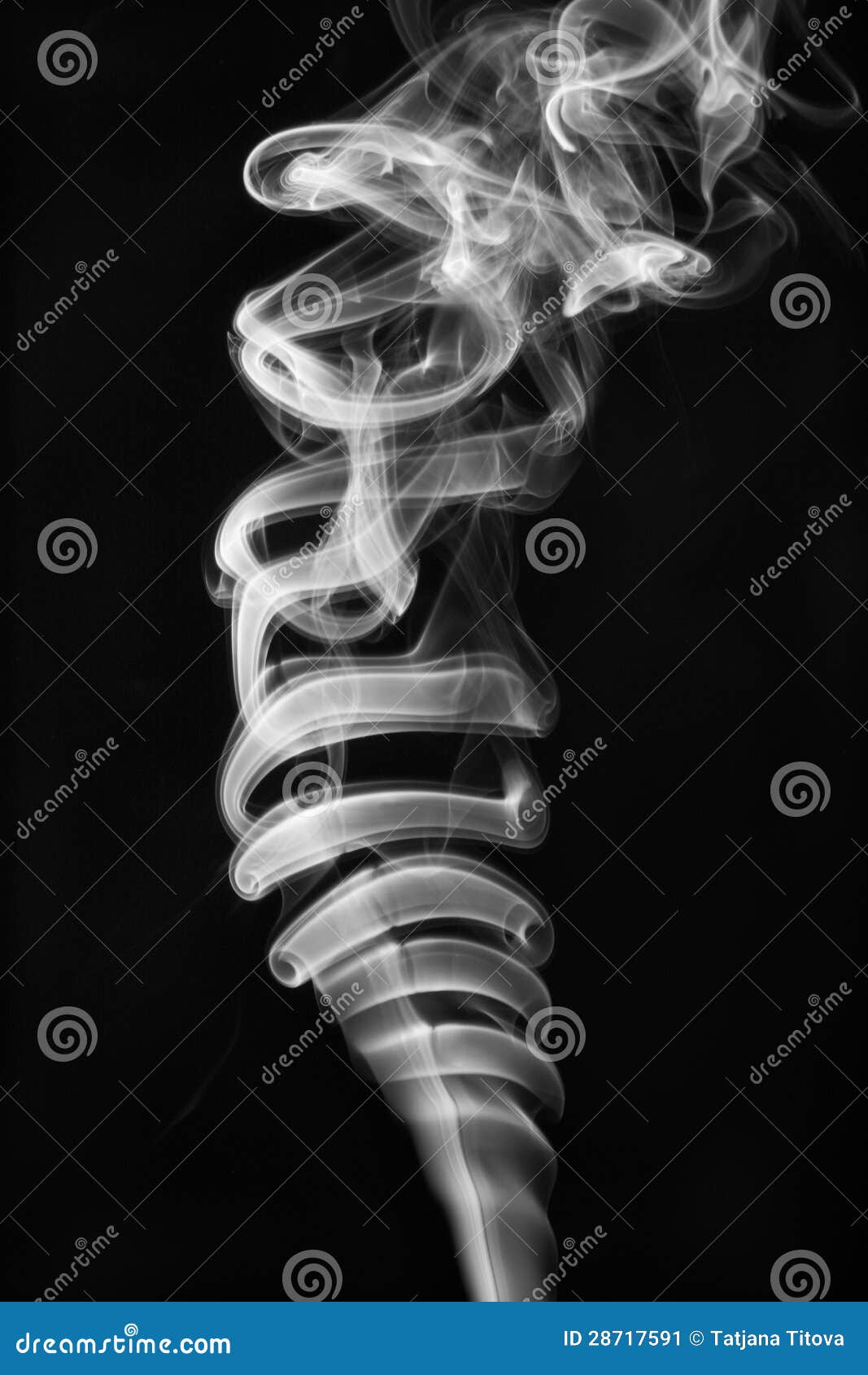 Swirls of smoke on a black stock image. Image of black - 28717591
