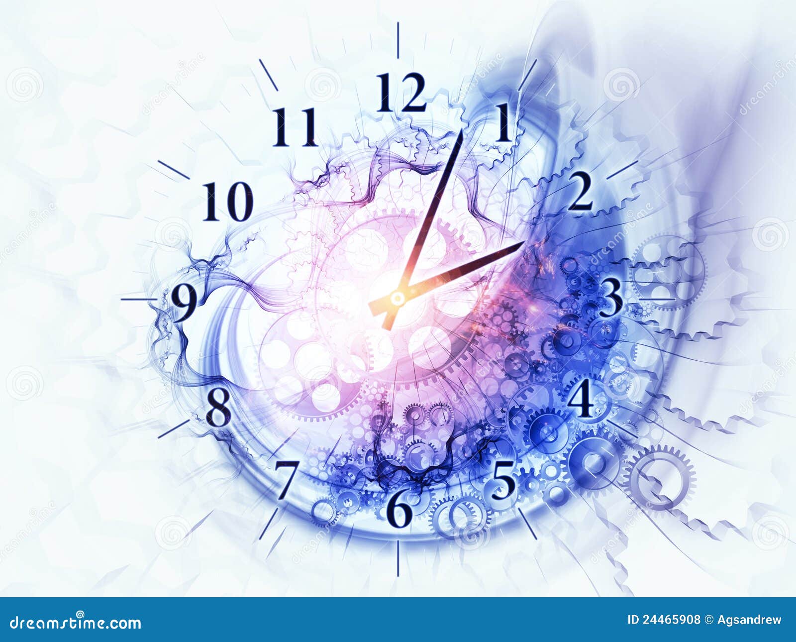 Swirls of time stock illustration. Illustration of haste - 24465908