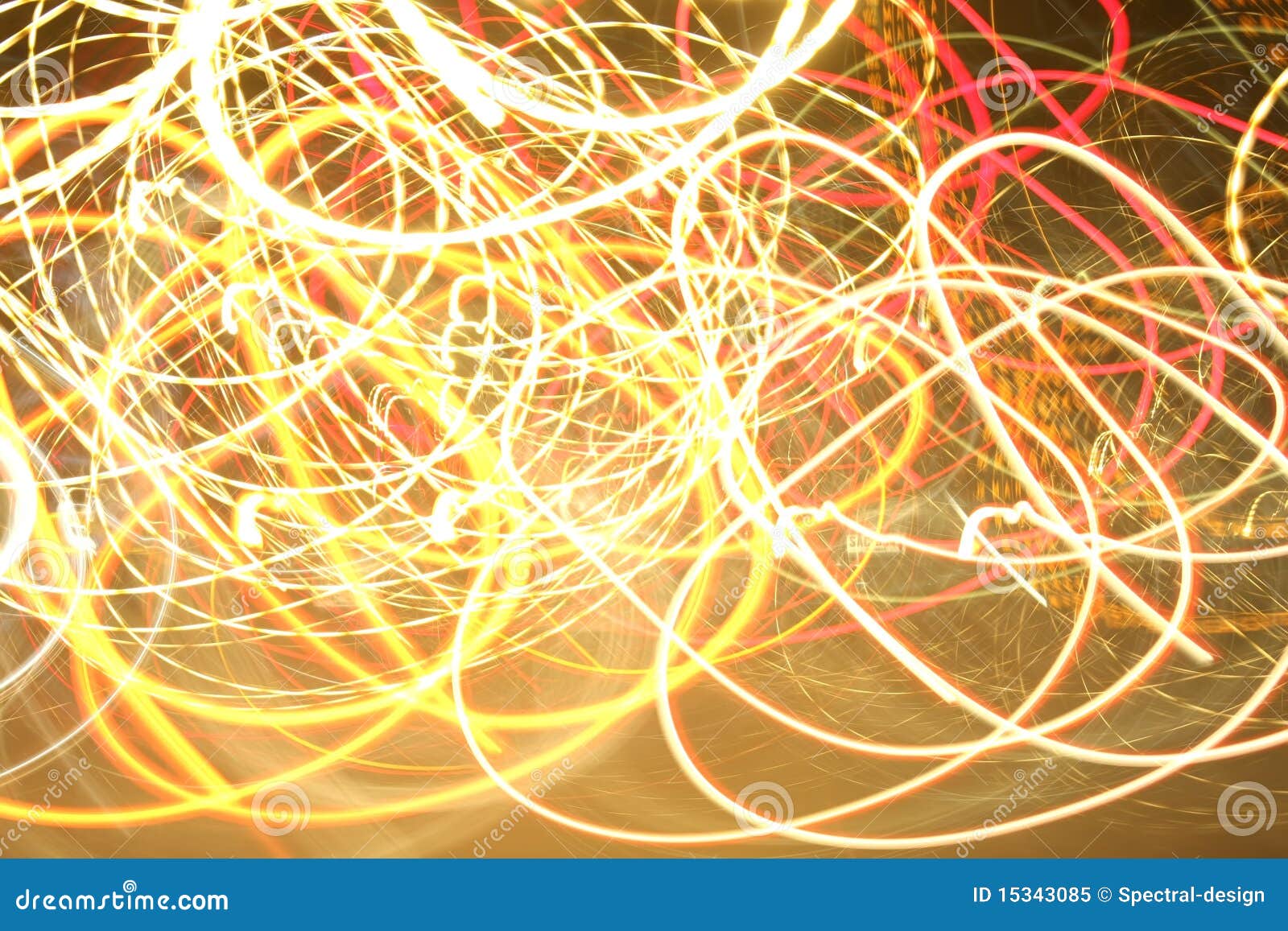 Swirly lights stock image. Image of bright, background - 15343085