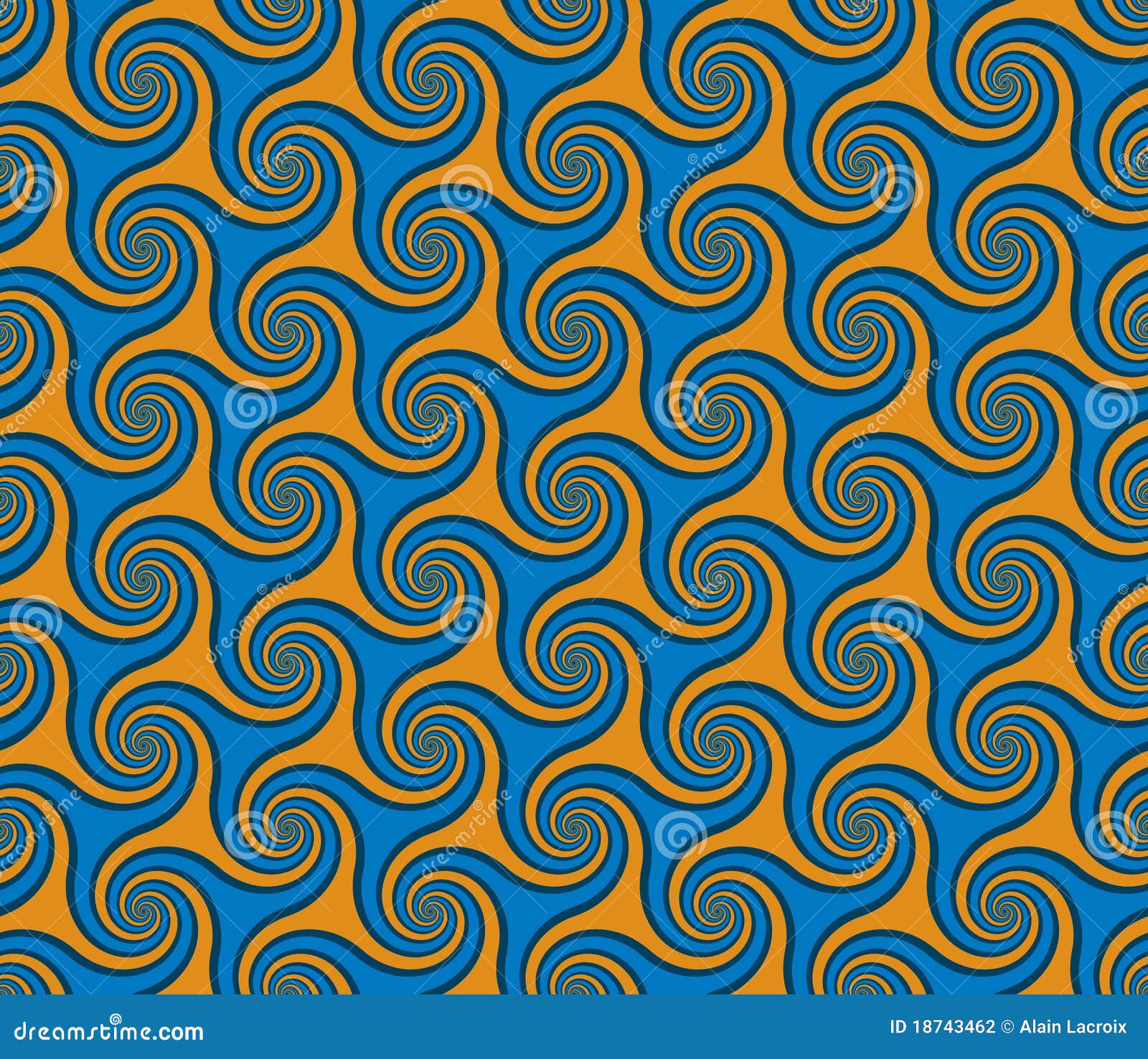 Swirly pattern stock illustration. Illustration of forms - 18743462