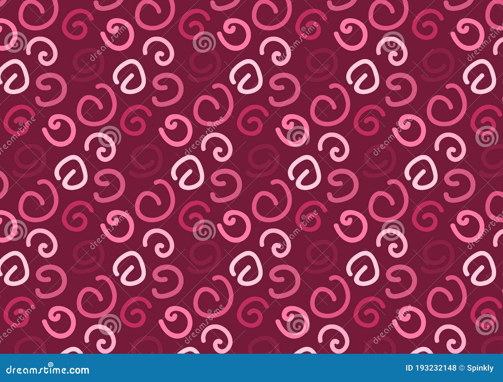 Swirly Pattern Background Wallpaper Design Layout Stock Illustration ...
