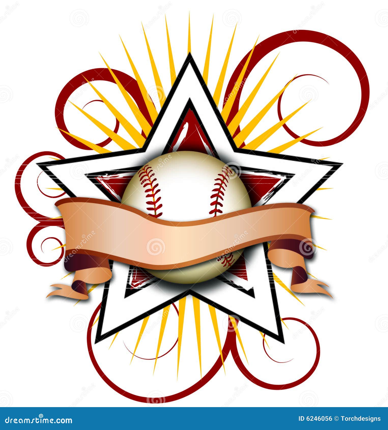 Baseball All Star Clipart
