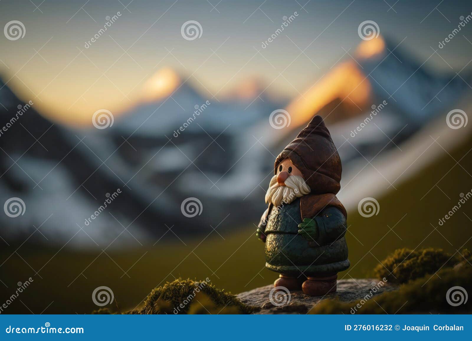 In the Swiss Alps, Gnomes, Mythological Figures, Walk among the ...