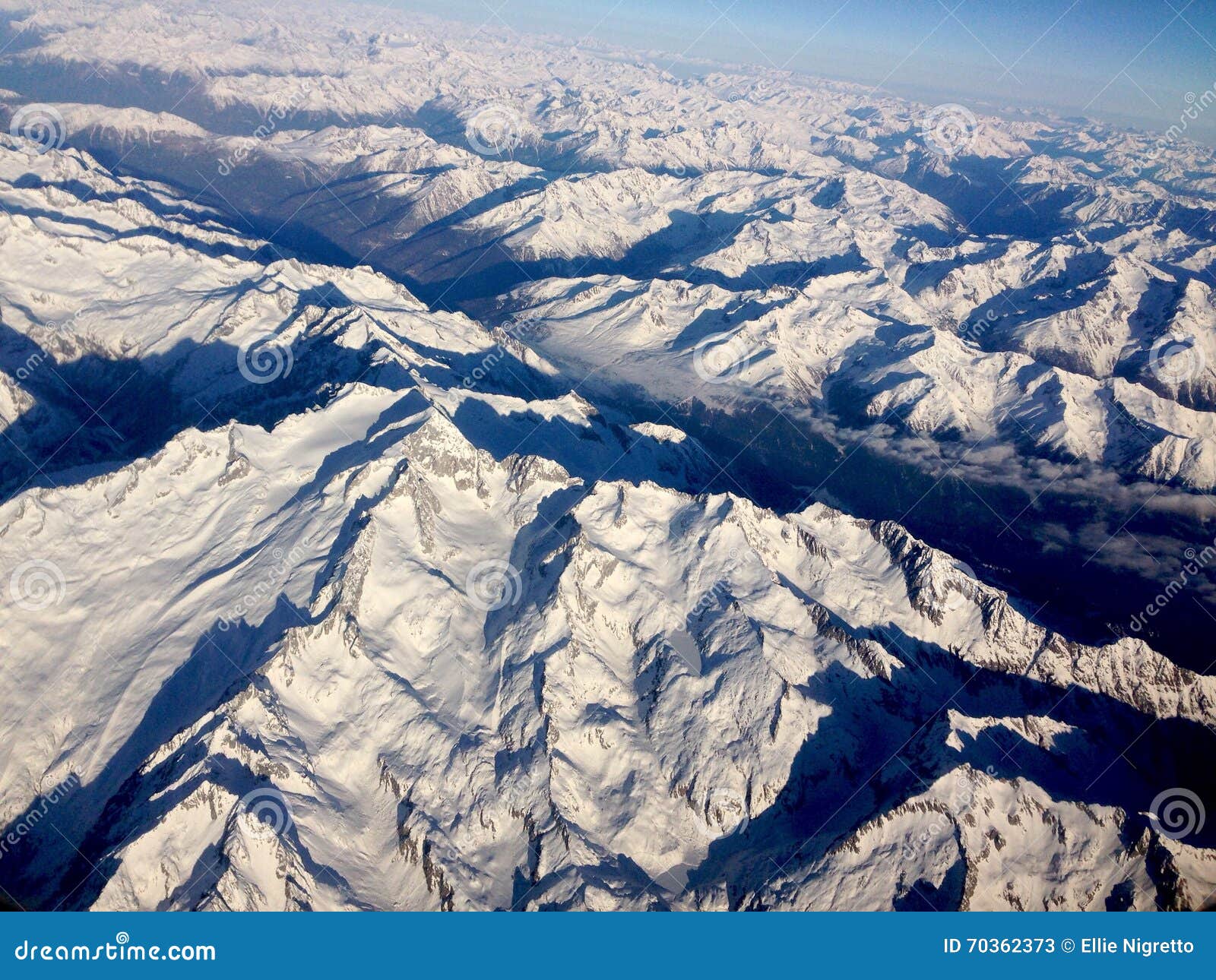 Swiss Alps stock image. Image of view, landscape, snow - 70362373