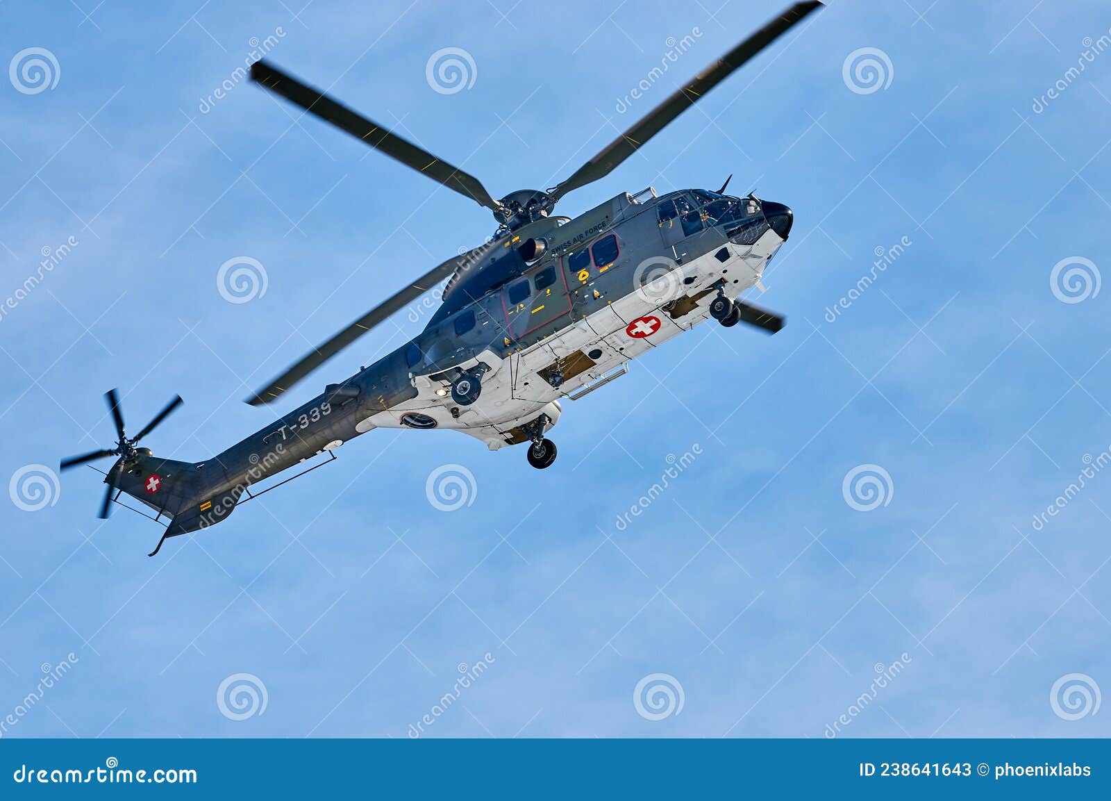 Swiss Army Eurocopter Super Puma Editorial Stock Photo - Image of ...