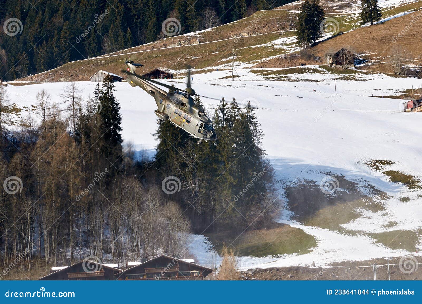 Swiss Army Eurocopter Super Puma Editorial Stock Image - Image of ...