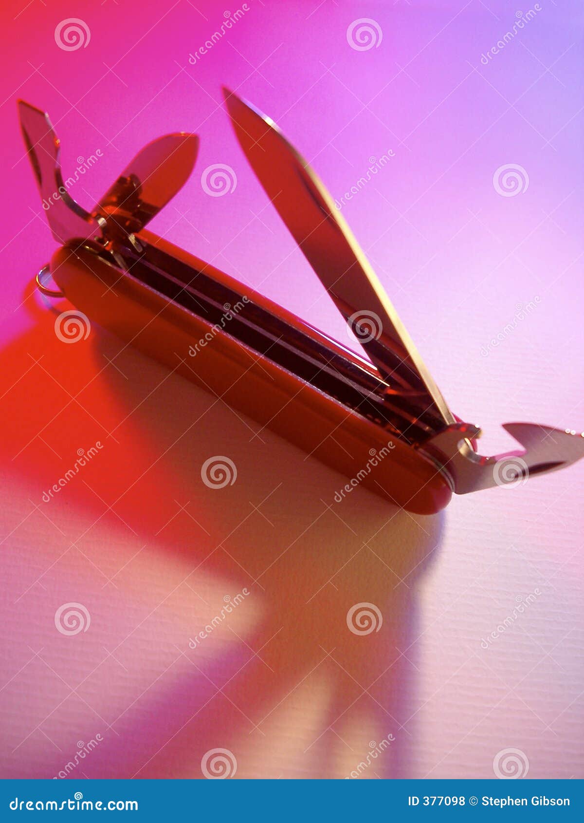 Swiss army knife stock photo. Image of blade, magenta, swiss - 377098
