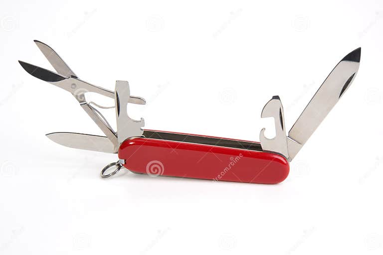 Swiss Army Knife stock image. Image of jack, blade, sharp - 4953341
