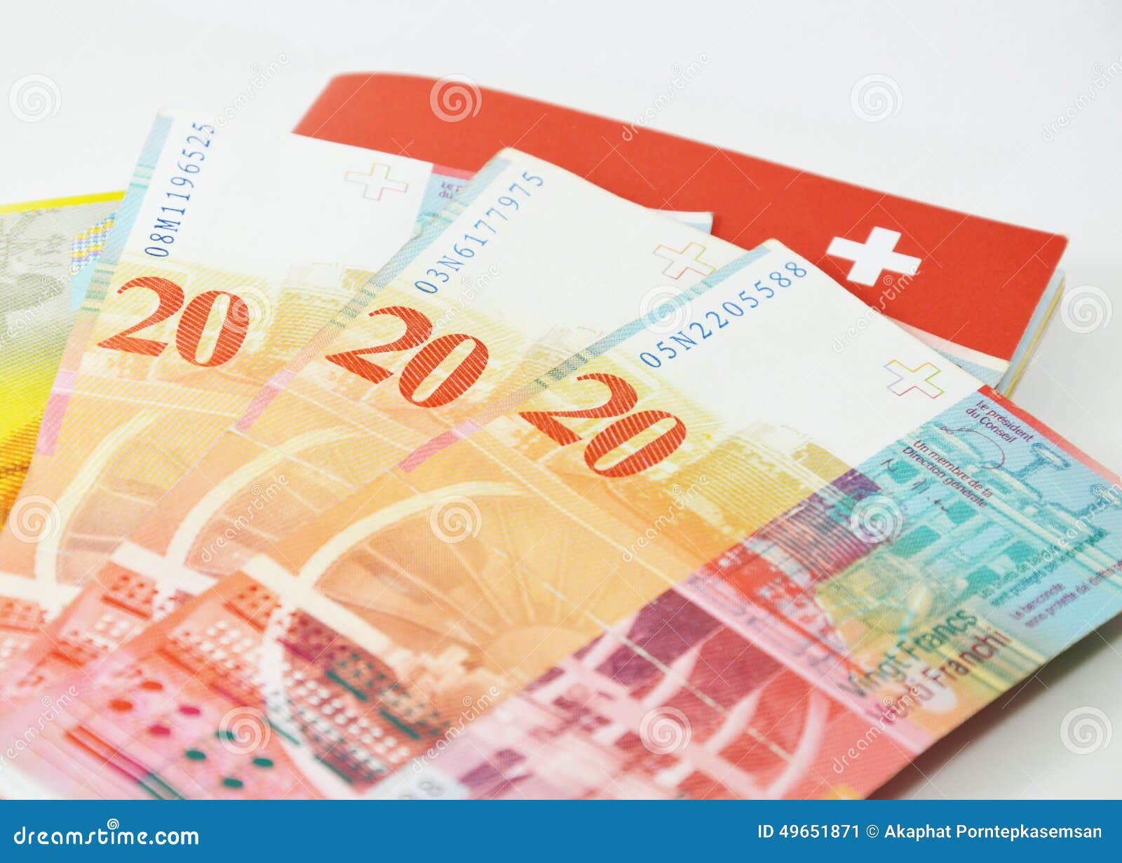 Swiss banknote stock image. Image of money, cross, risk - 49651871