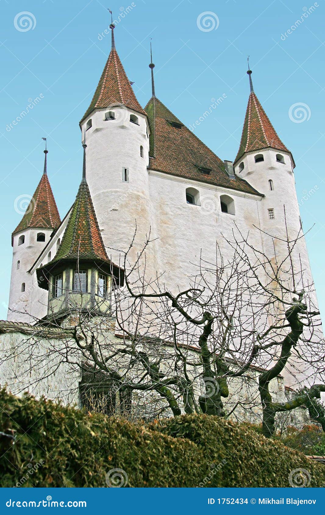 Swiss Castle 1 stock photo. Image of tiles, tourism, ancient - 1752434