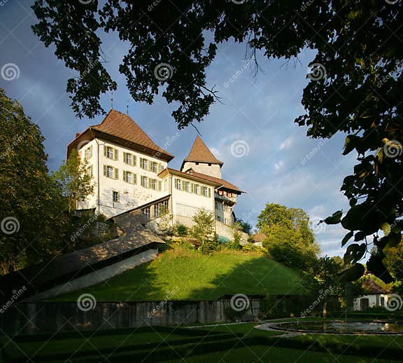 Swiss Castle stock image. Image of german, amish, knights - 15849735