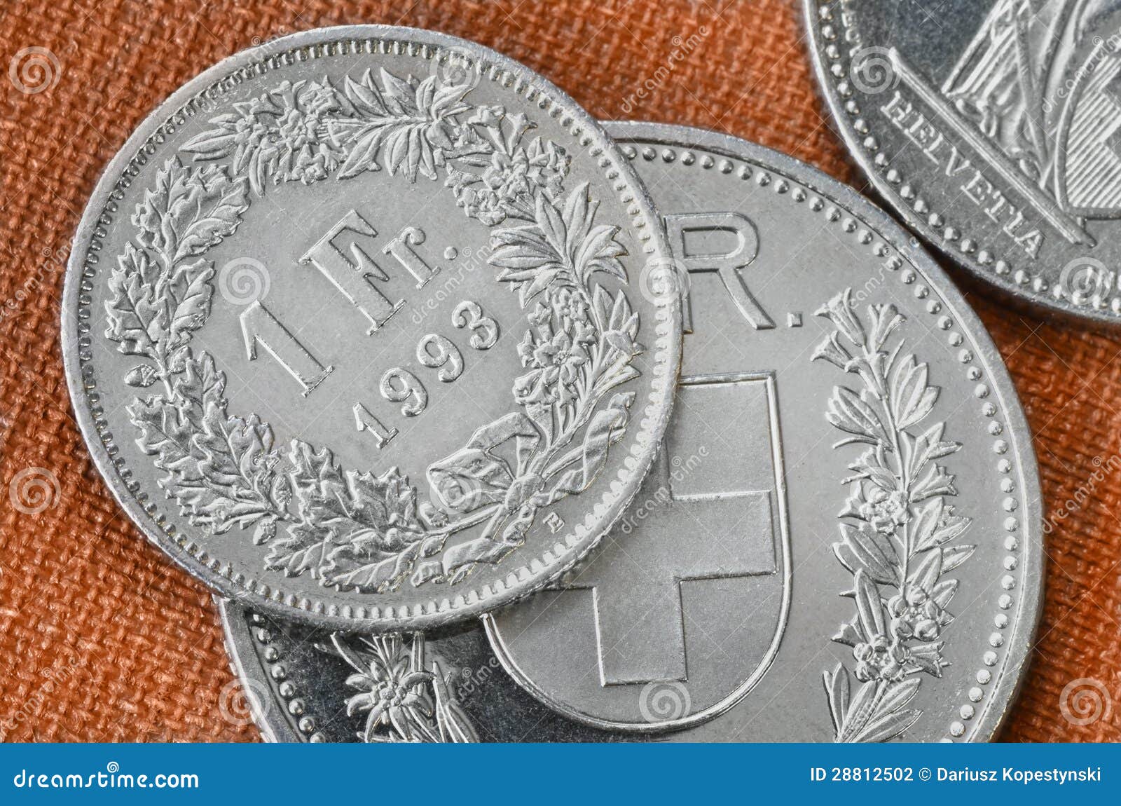 Swiss coins stock photo. Image of banking, savings, currency - 28812502