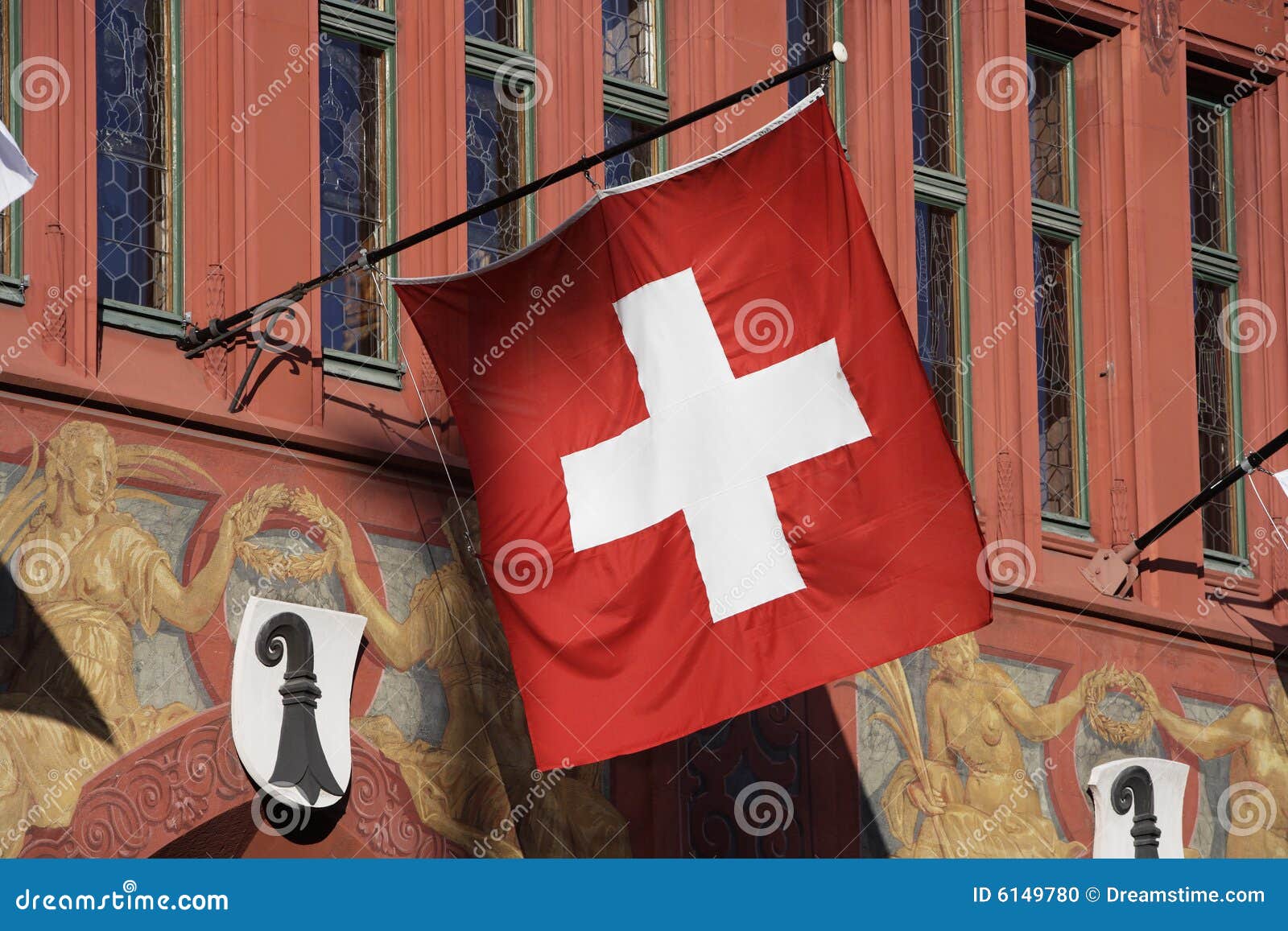 Swiss Flag stock photo. Image of switzerland, europe, swiss - 6149780
