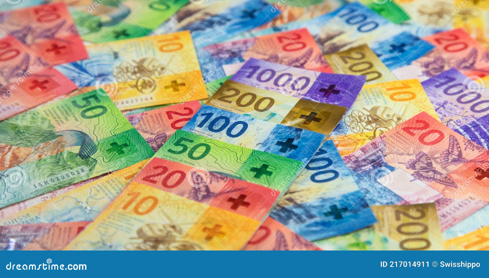 Swiss francs stock image. Image of cash, franc, nationalbank - 217014911