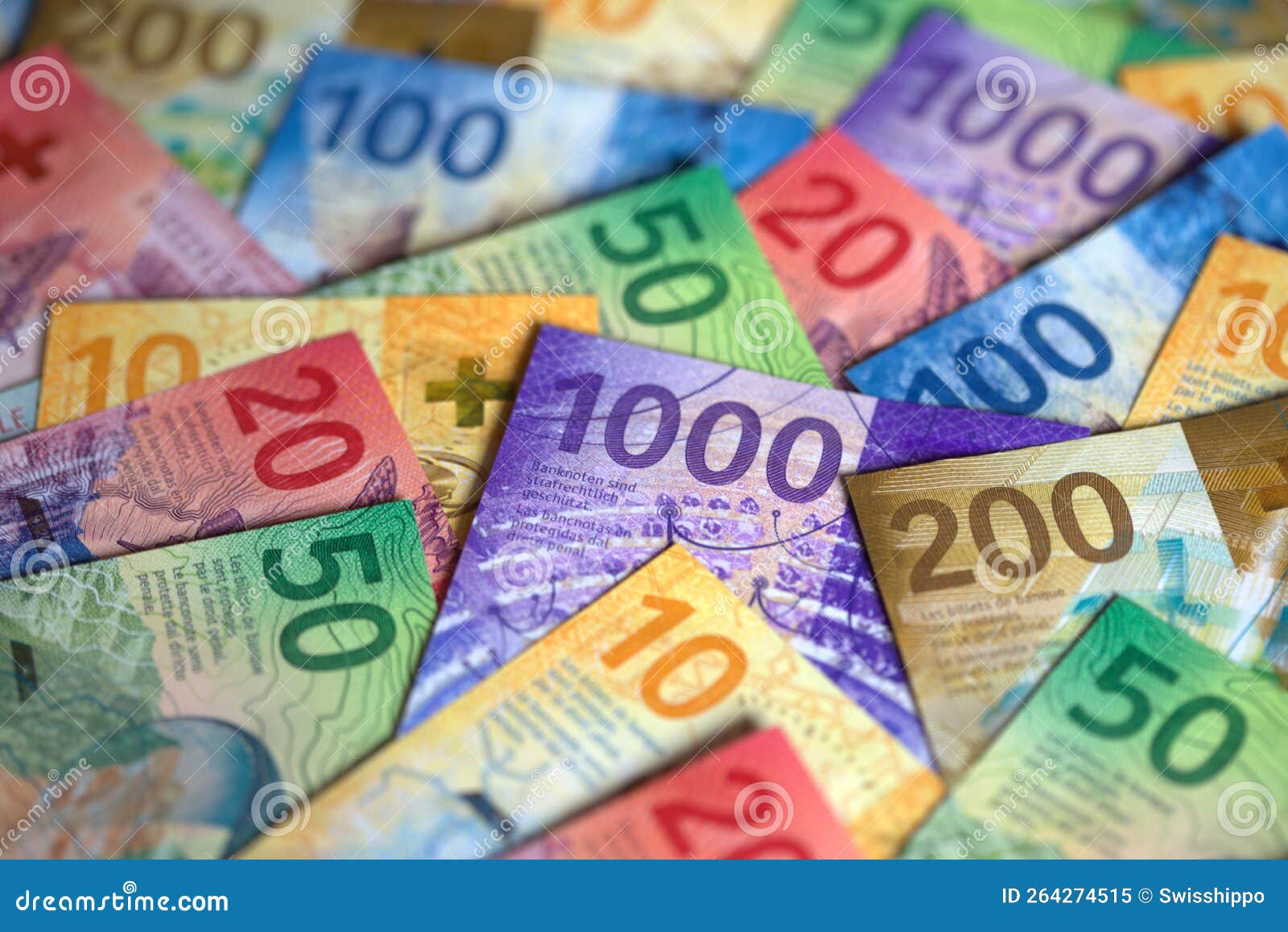 Swiss francs stock image. Image of forex, monetary, budget - 264274515