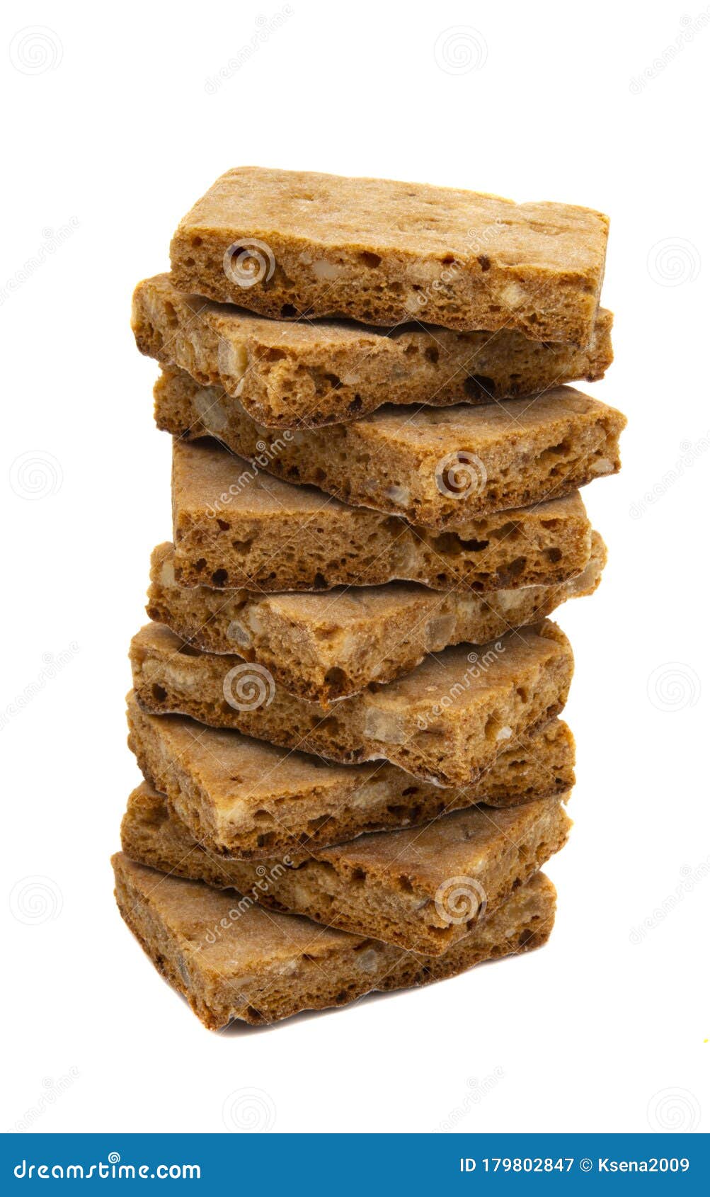 Swiss Gingerbread Cookie Isolated Stock Image - Image of cinnamon ...