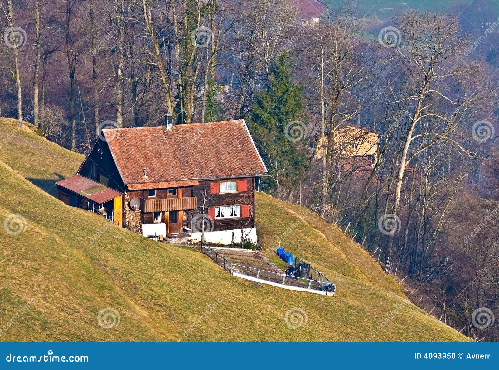 Swiss house stock photo. Image of berner, picturesque - 4093950