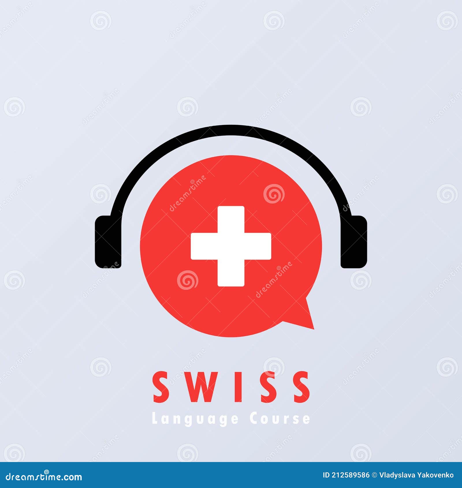 Swiss Language Course Banner. Learning Foreign Language. Online ...