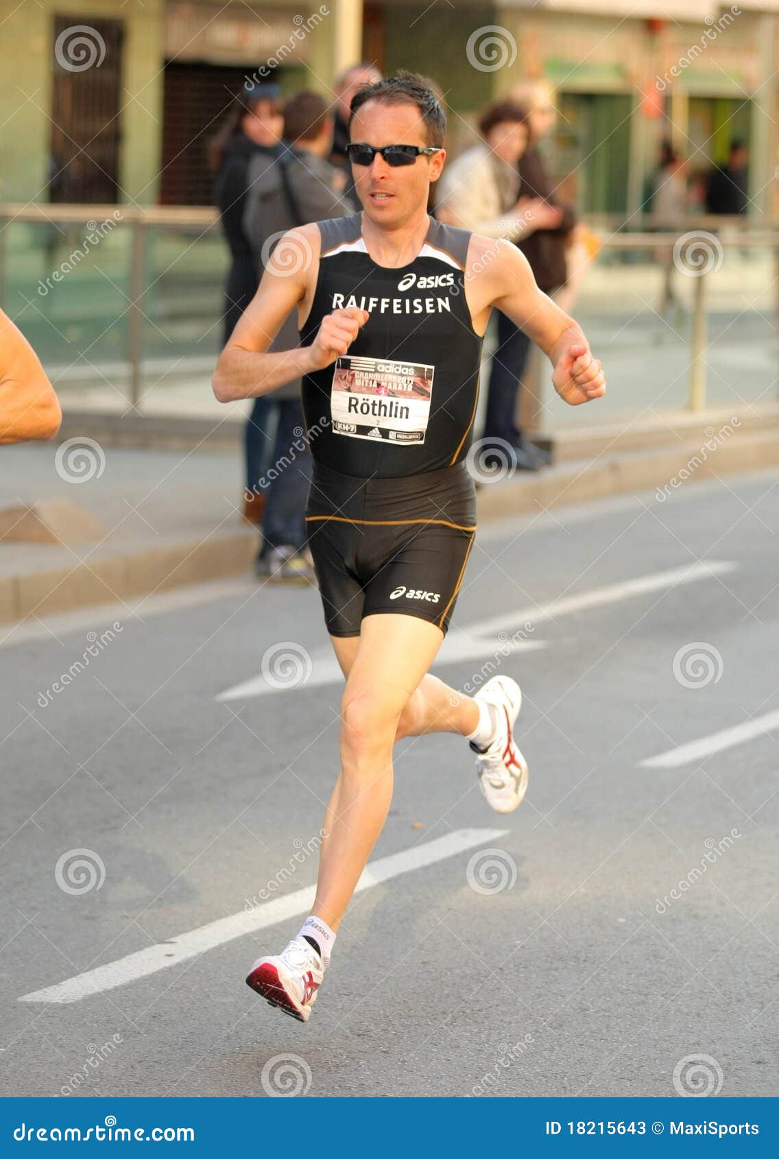 Swiss Marathon Runner Viktor Rothlin Editorial Stock Photo - Image of ...