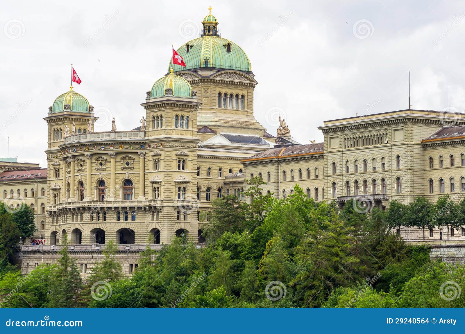 Swiss Parliament. Bern, Switzerland Stock Photo - Image of outdoors ...