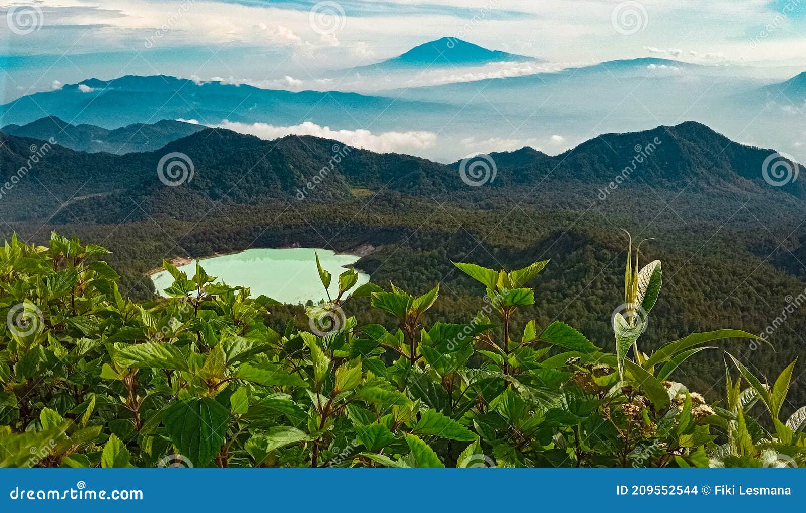 Swiss Van Java stock photo. Image of green, mount, wilderness - 209552544