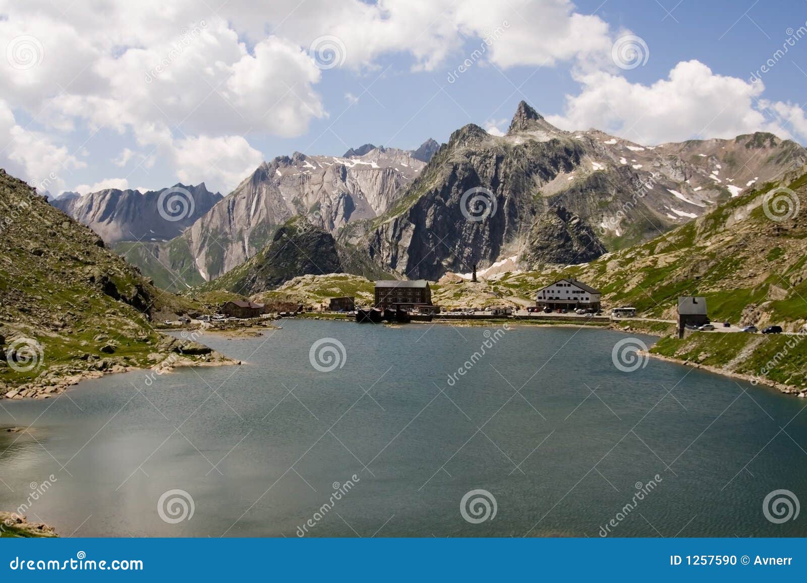 Swiss view stock photo. Image of hill, alpine, grass, stone - 1257590