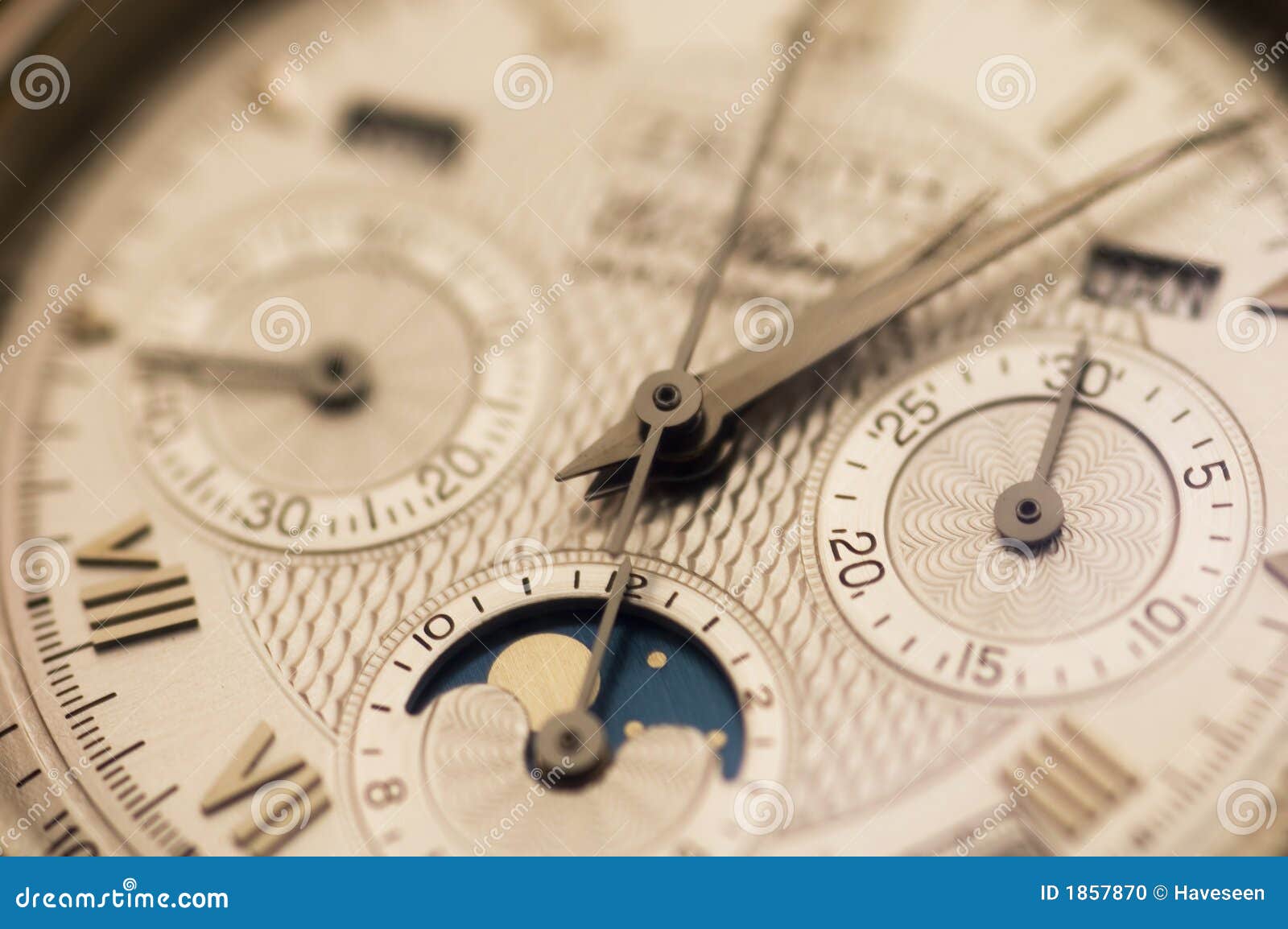 Swiss watch close up stock photo. Image of quartz, date - 1857870