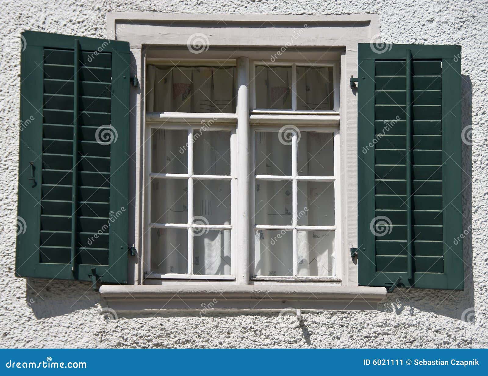 Swiss window detail stock image. Image of details, shutters - 6021111