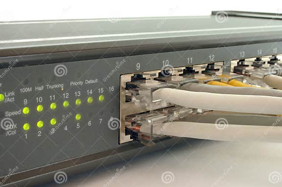 Switch stock photo. Image of cable, switch, computer, router - 45494