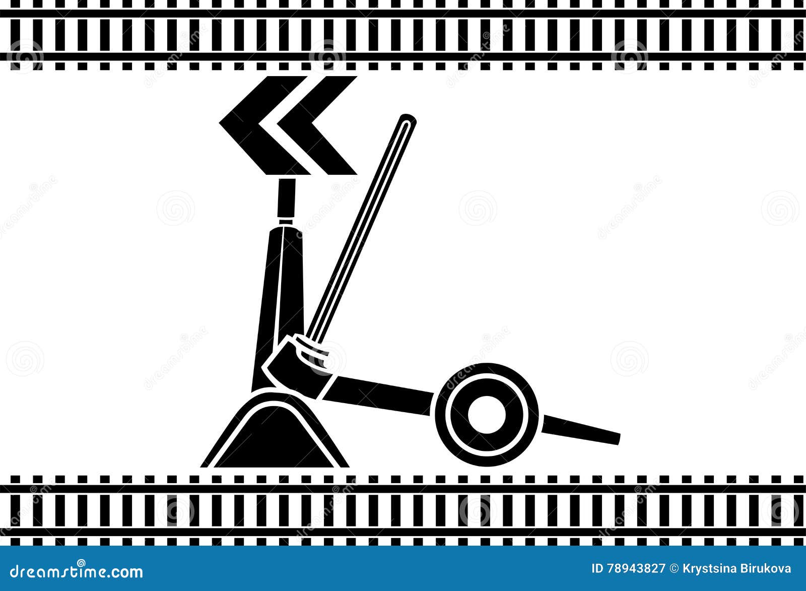 Switch arrows railway stock vector. Illustration of railroad - 78943827