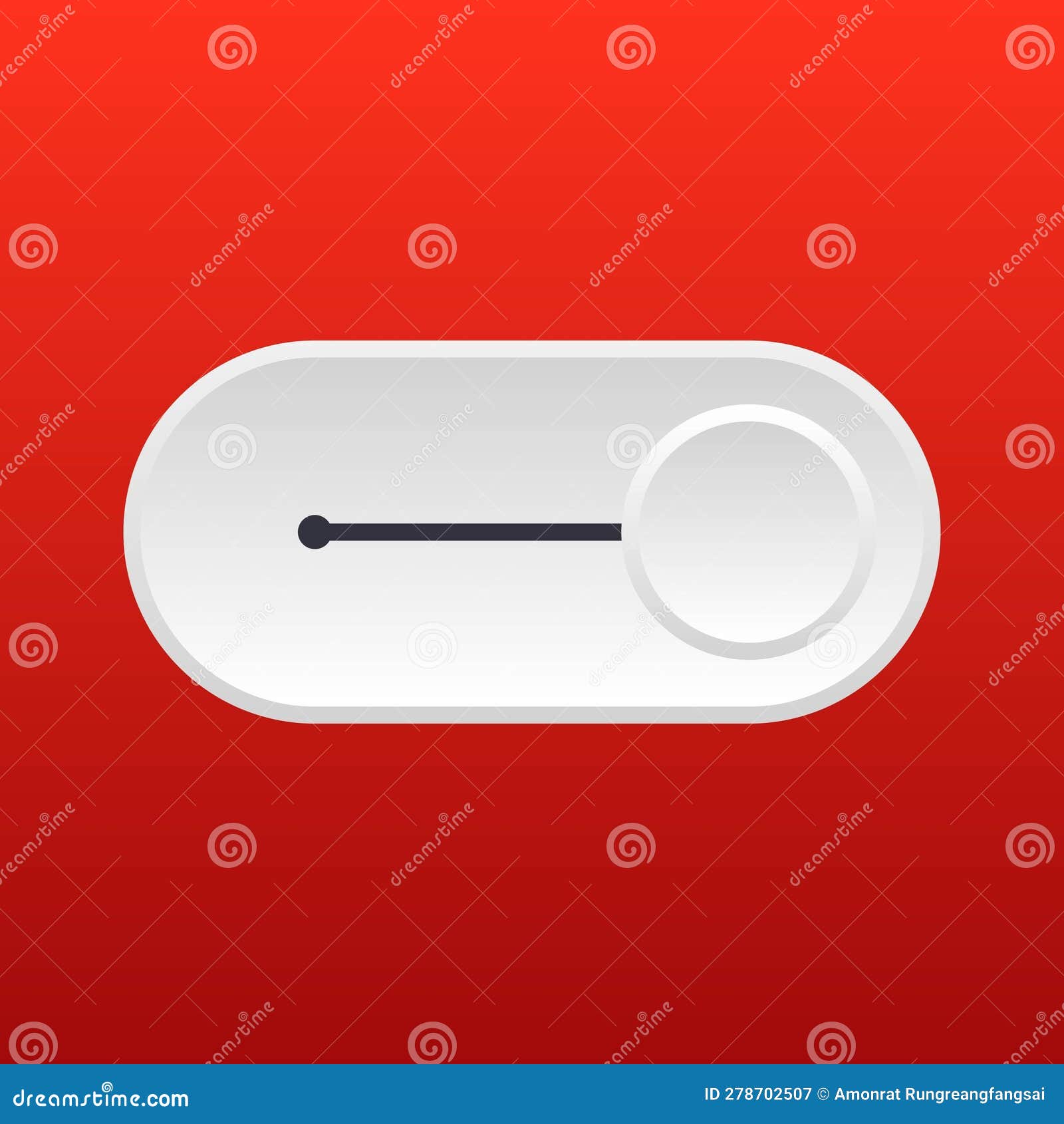 Switch Button or Turn on Turn Off Power Stock Vector - Illustration of ...