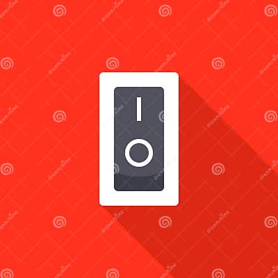Switch Button or Turn on Turn Off Power Stock Vector - Illustration of ...