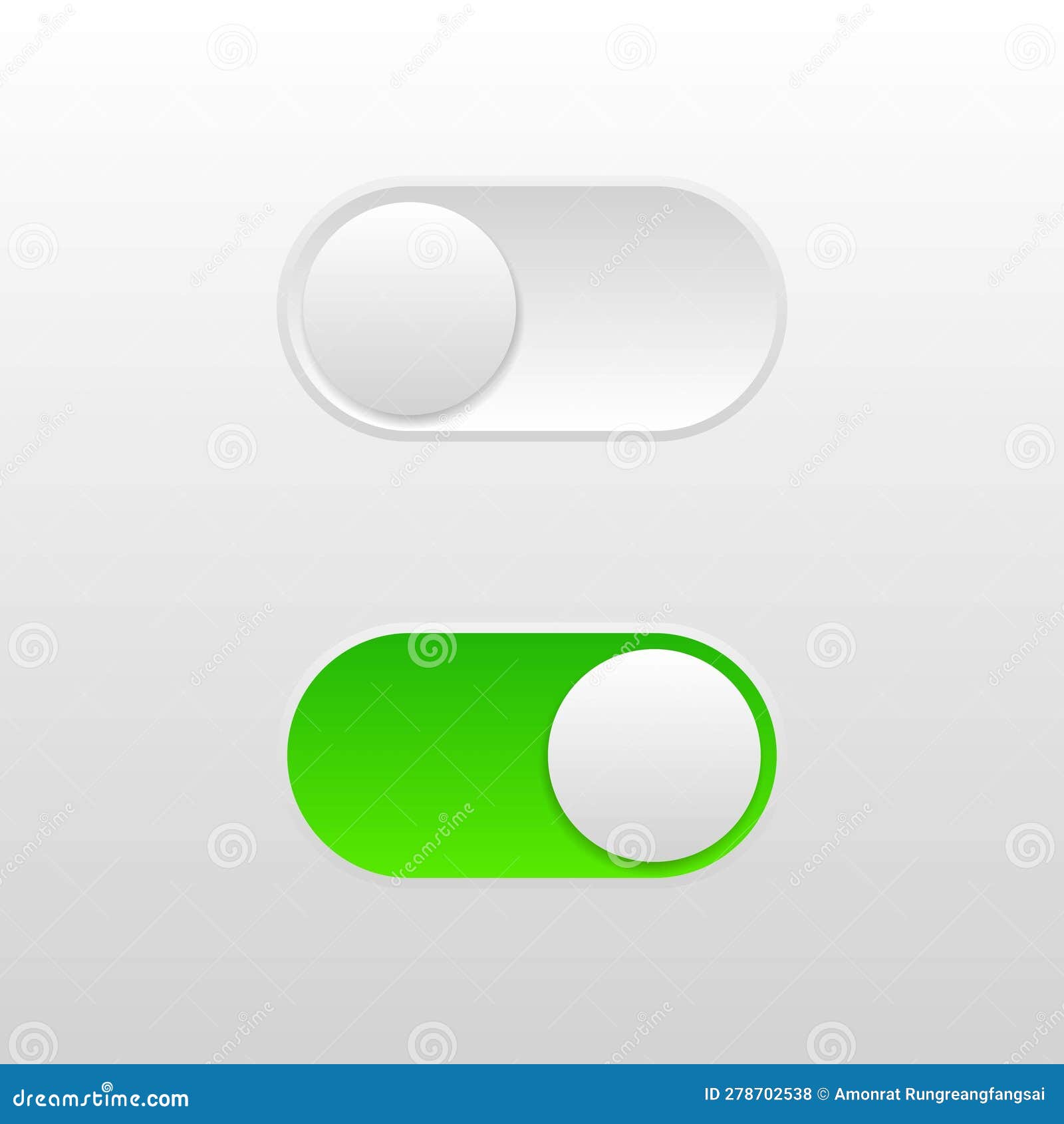 Switch Button or Turn on Turn Off Power Stock Vector - Illustration of ...