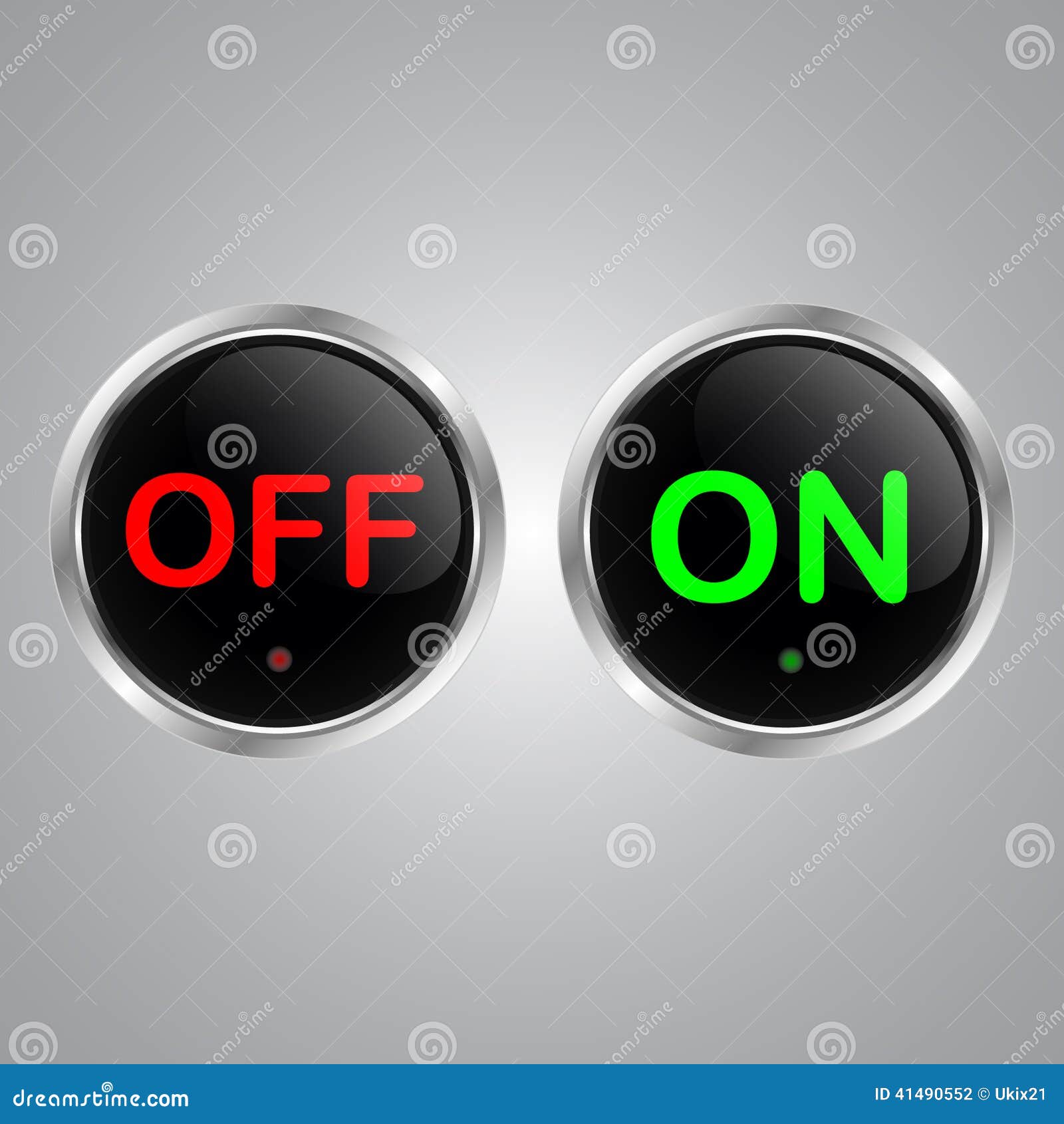 Switch Button Vector | CartoonDealer.com #41490552