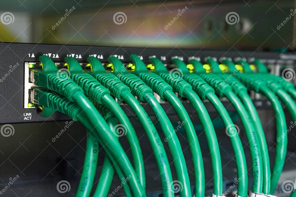 Switch Connect To the World Telecommunication Stock Image - Image of ...