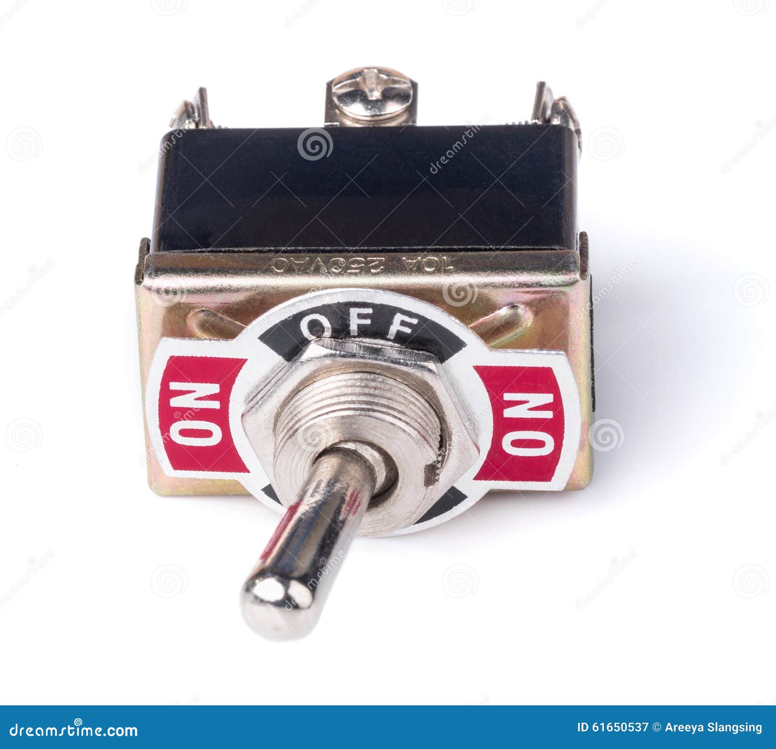 Switch of Electrical Protection Component Stock Image - Image of toggle ...