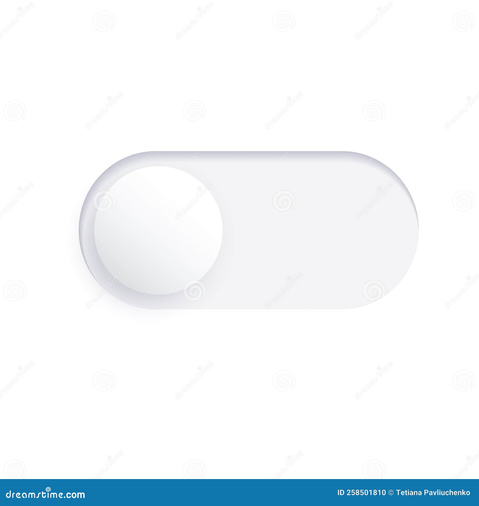 Toggle Button Icon Stock Vector Illustration Of Push 258501810