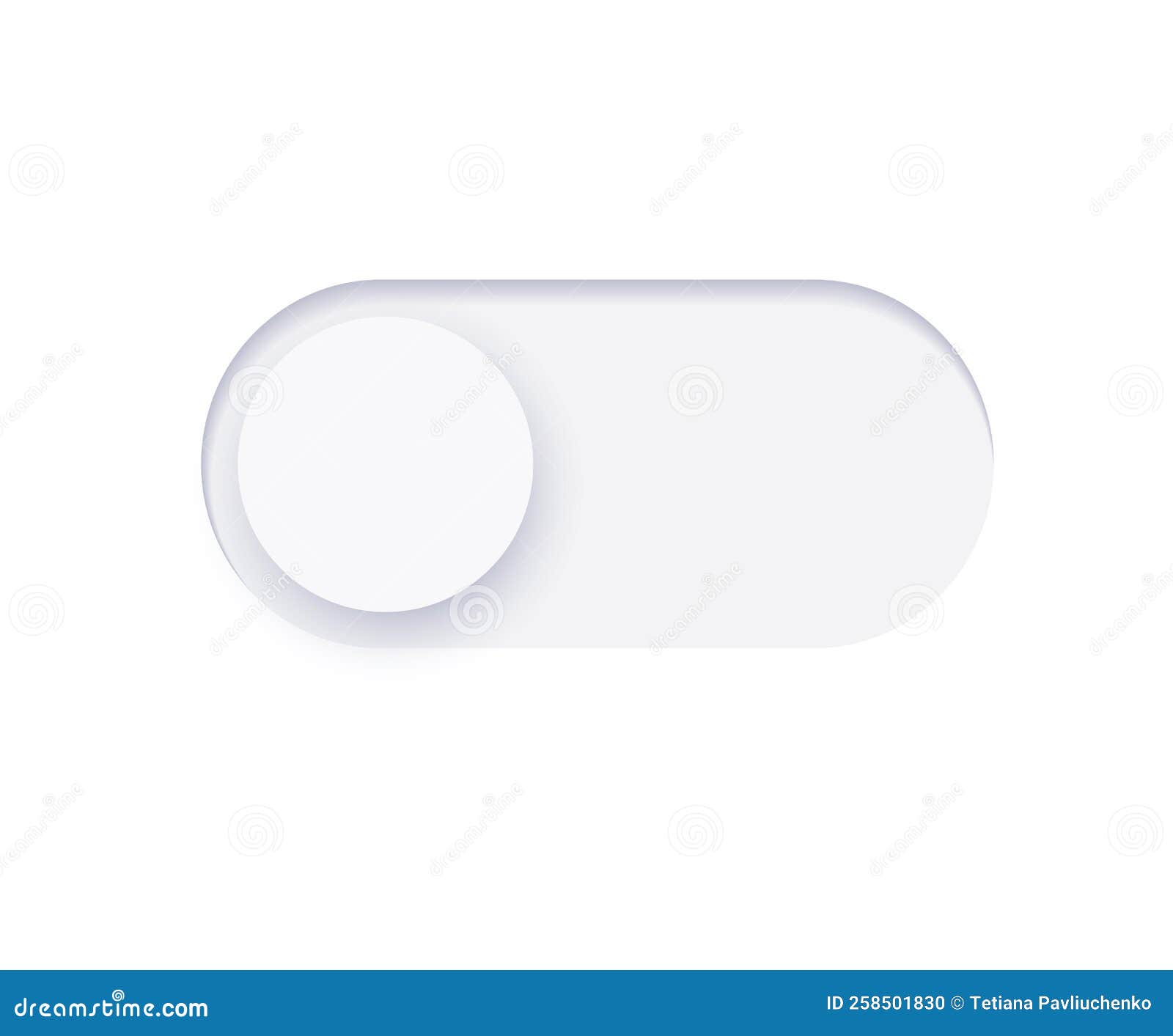 Toggle Button Icon Stock Vector Illustration Of Isolated 258501830