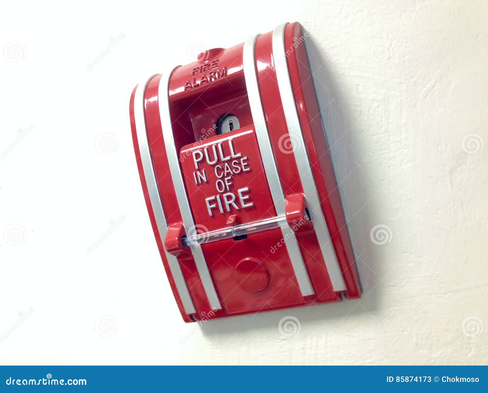 The Switch Fire alarm stock image. Image of button, fire - 85874173
