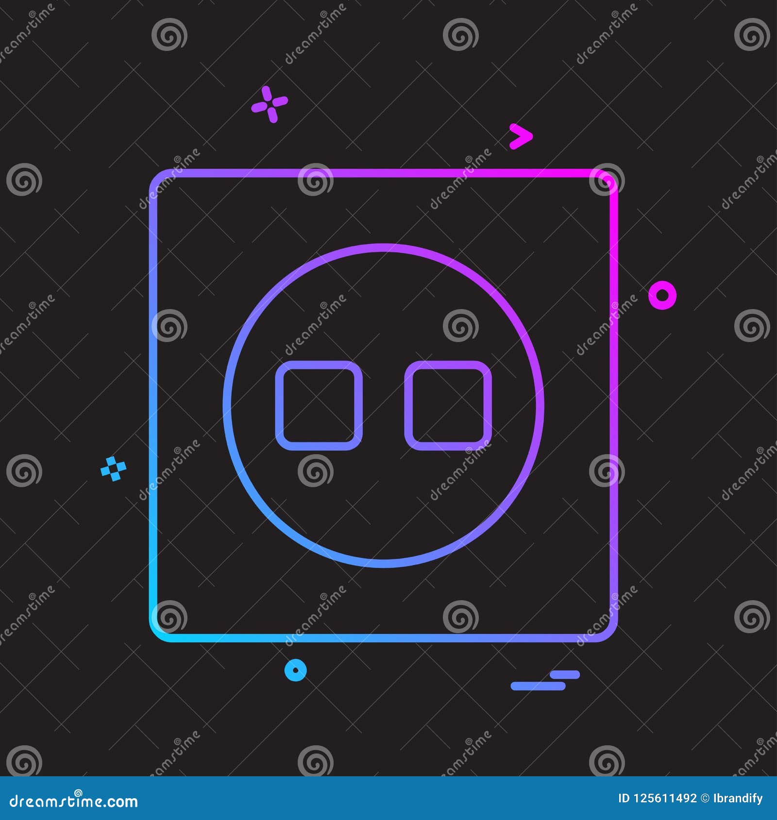 Switch icon design vector stock vector. Illustration of interface ...