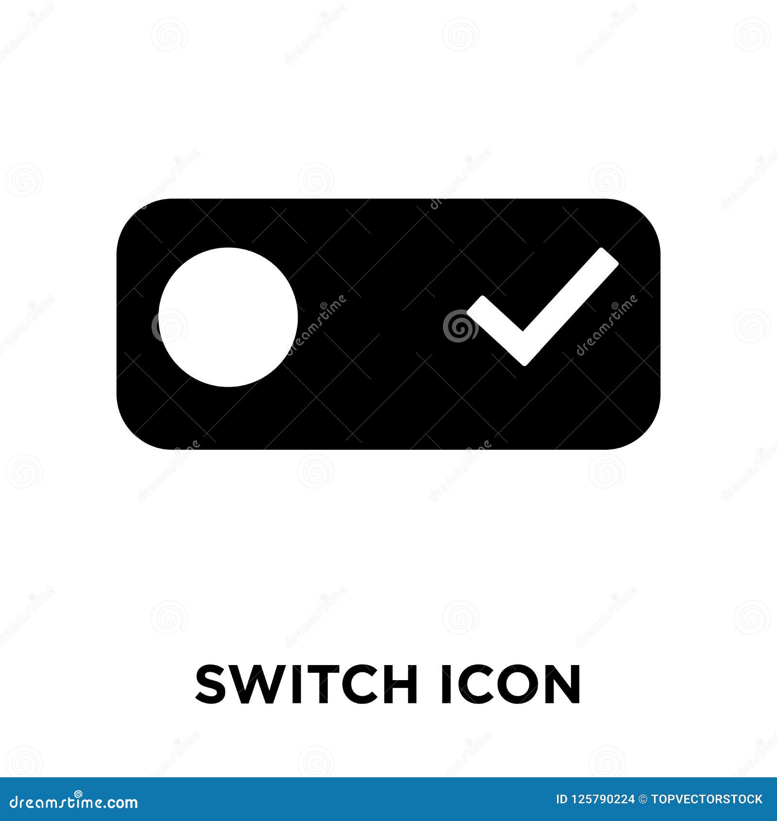 Switch Icon Vector Isolated On White Background, Logo Concept Of Stock ...