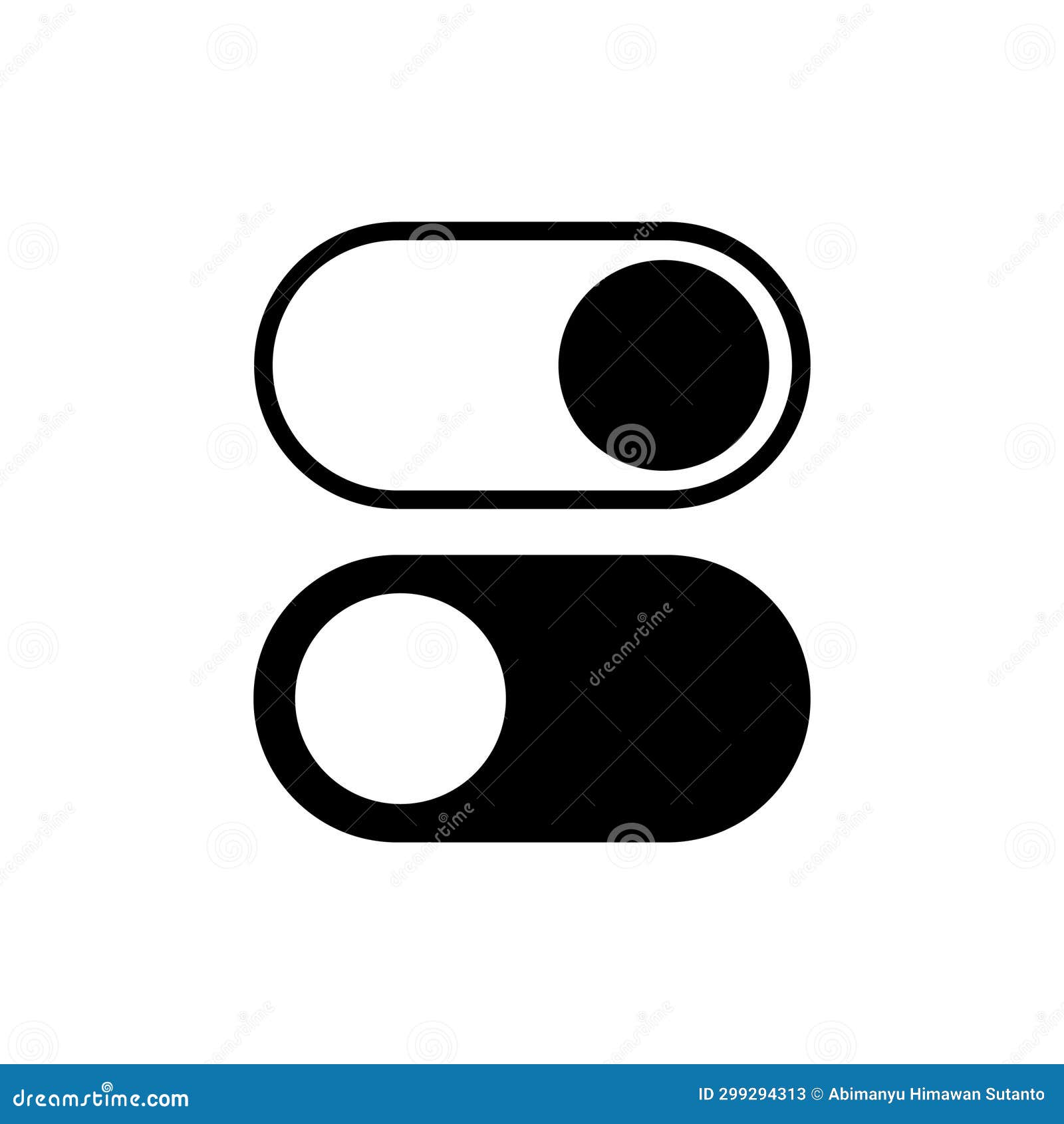 Switch icon vector stock illustration. Illustration of symbol - 299294313
